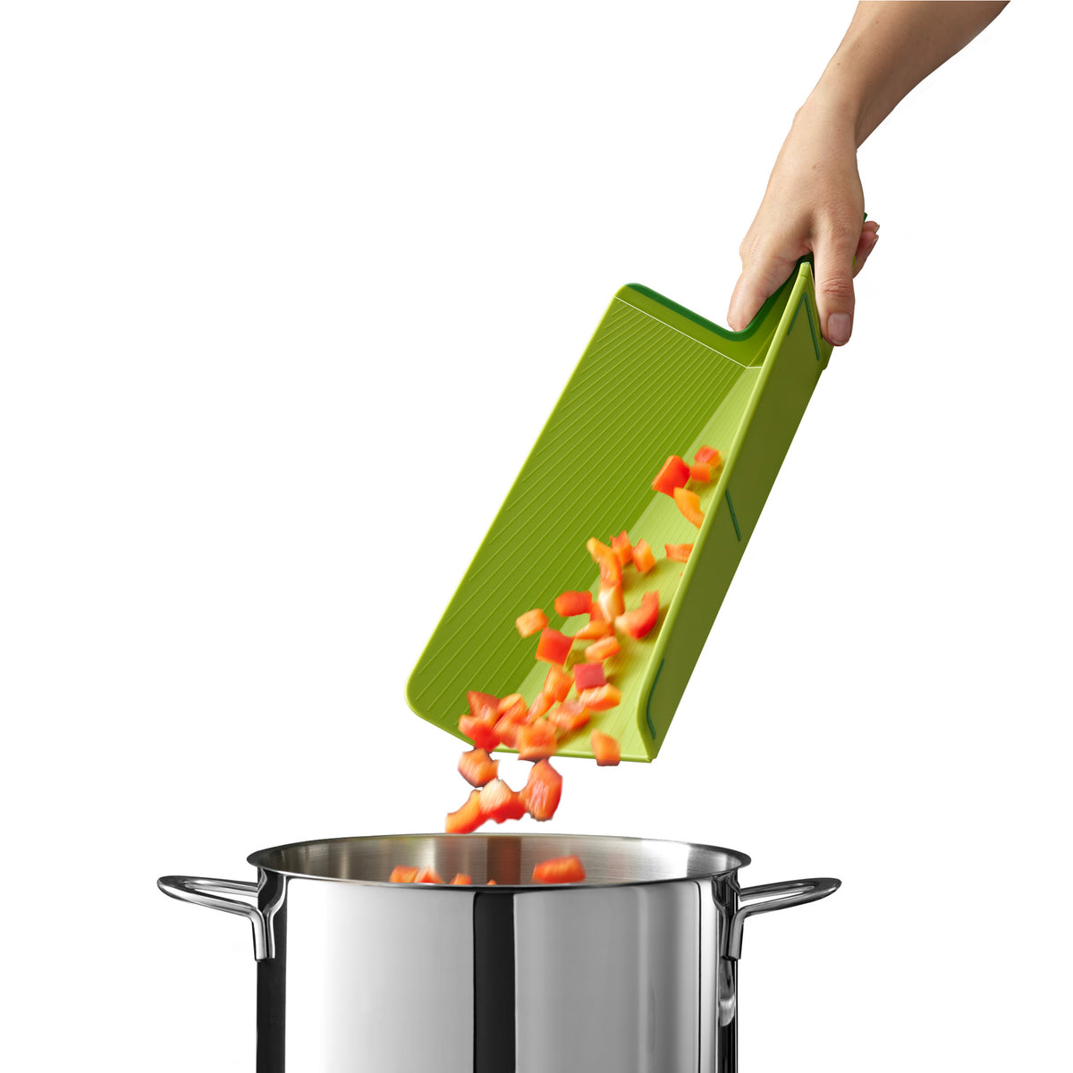 Joseph Joseph Chop to Pot Regular Green – La Cookshop