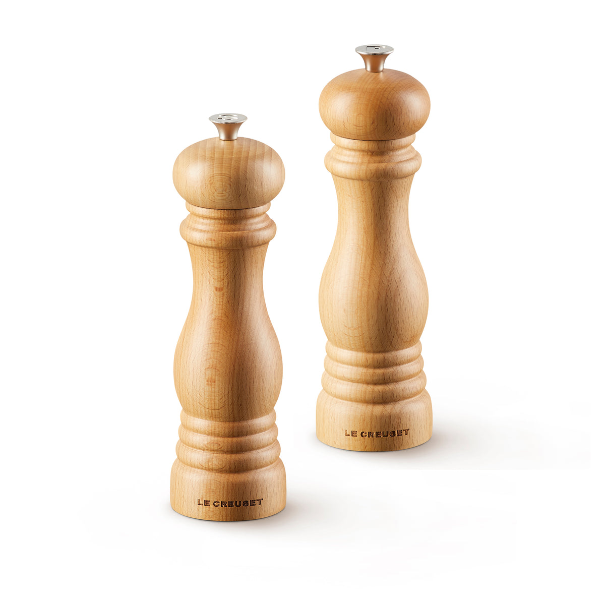 Le Creuset Set of 2 Salt & Pepper Mills Wooden – La Cookshop